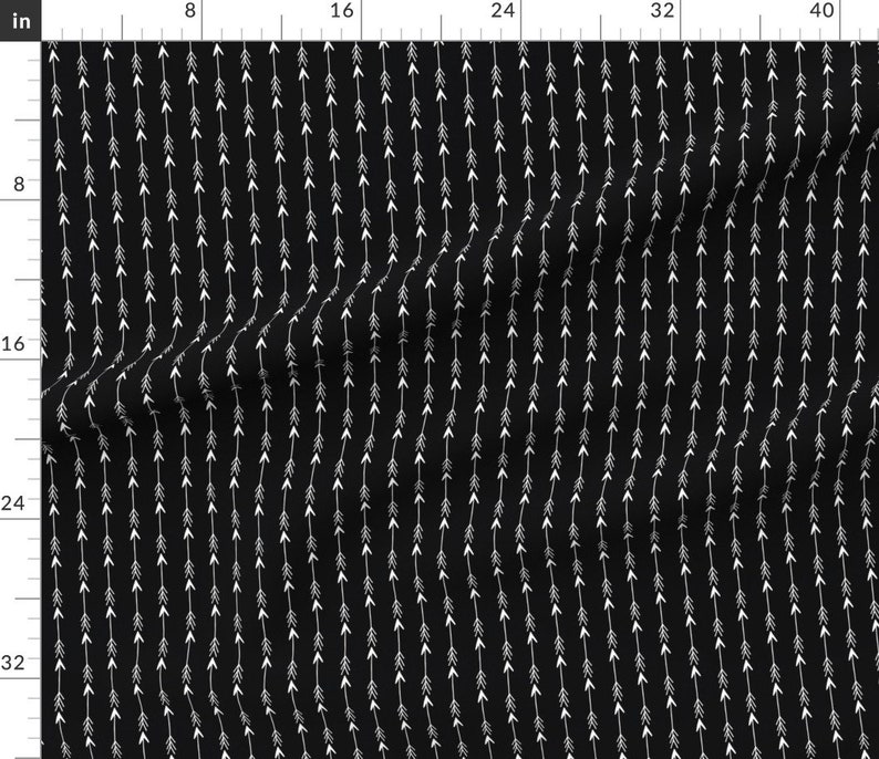 Arrow Fabric Arrow Rows Nursery Baby Simple Arrows Fabric by - Etsy