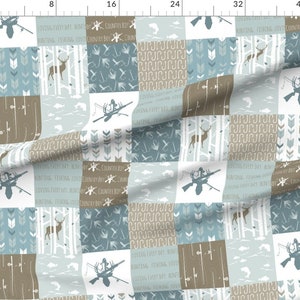 Country Boy Fabric Country Boy 2 cheater Quilt by Buckwoodsdesignco ...