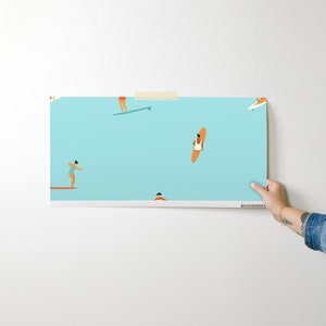 Surfing Wallpaper Soul Surfers Light Blue by Tasiania Blue Surfers ...