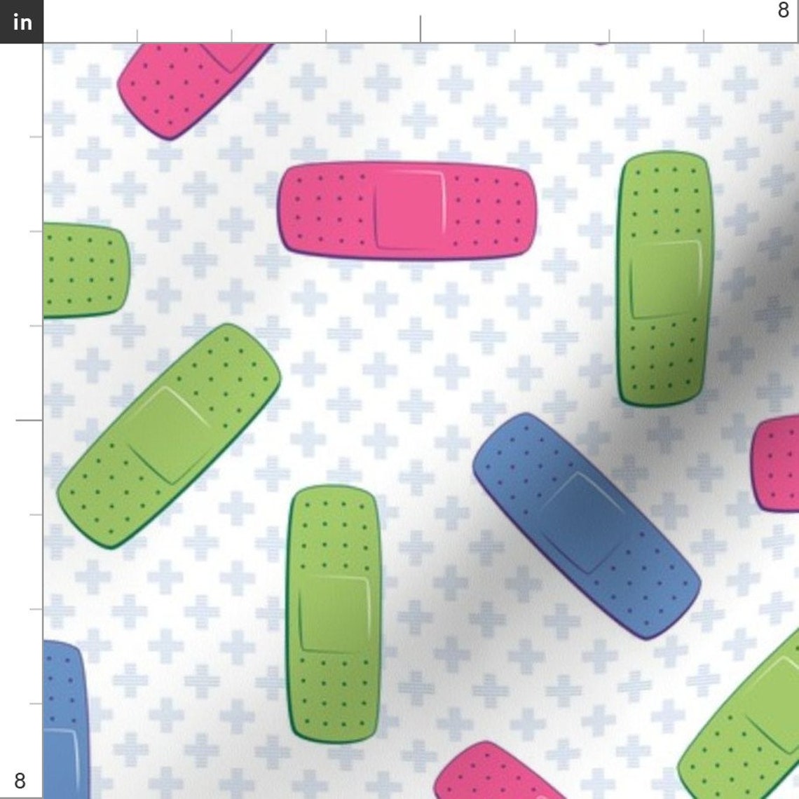 Bandage Nurse Doctor Fabric Bandages Synergy0011 By | Etsy