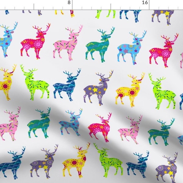 Stag Fabric - Etsy