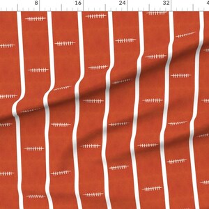 Football Fabric Football by Wolfishie Football Stripe Pigskin Sports ...