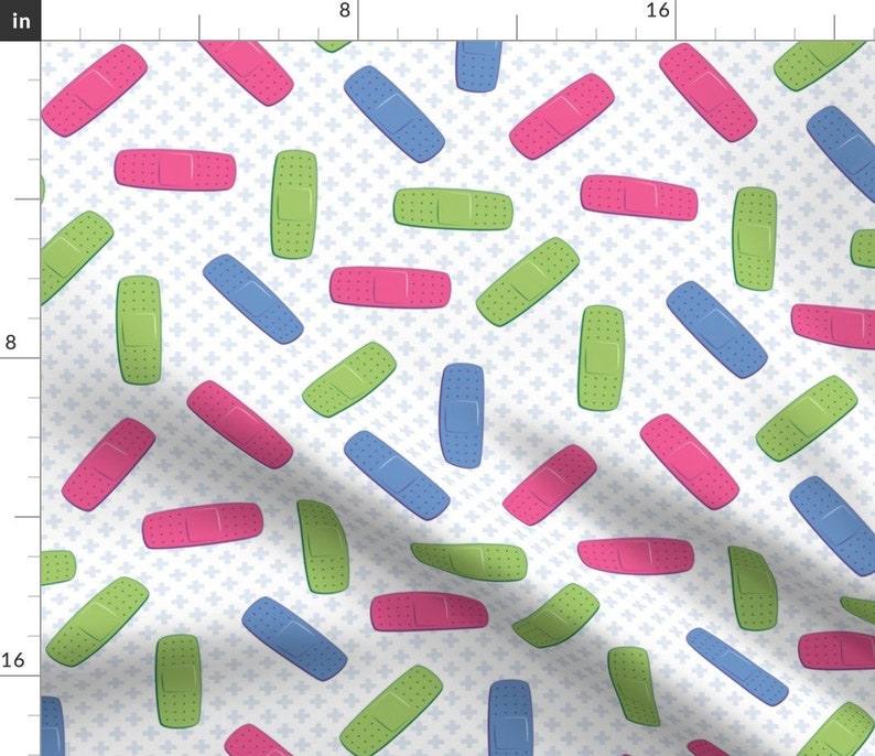 Bandage Nurse Doctor Fabric Bandages Synergy0011 by - Etsy