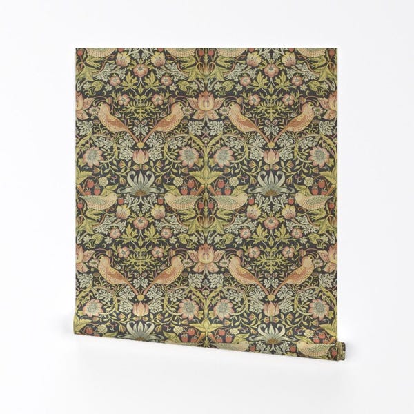 Whimsical Garden Fabric Night Foxes by Delively_dewi Orange Foxes ...