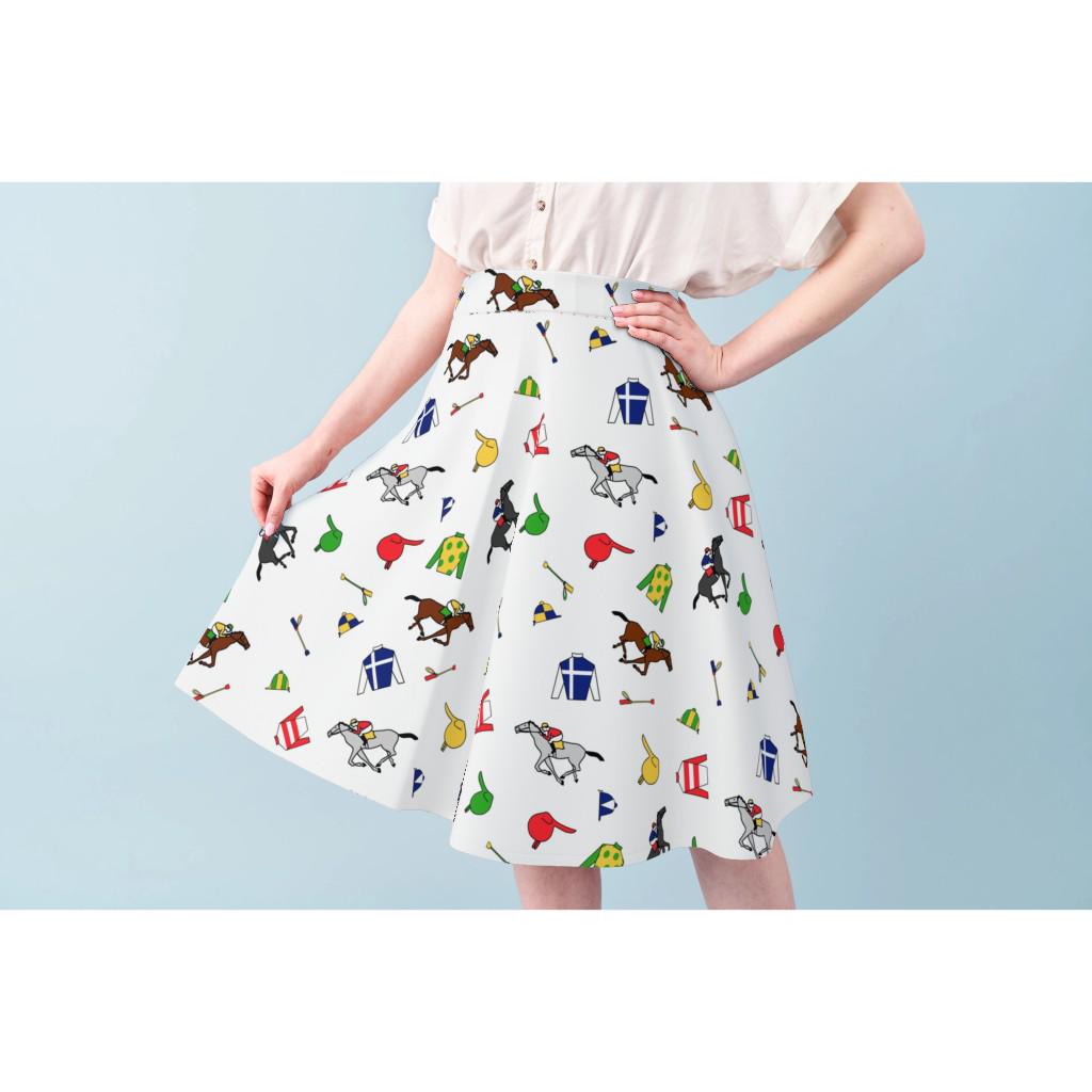 Horse Race Apparel Fabric - Derby Days by Ragan - Equestrian Derby ...