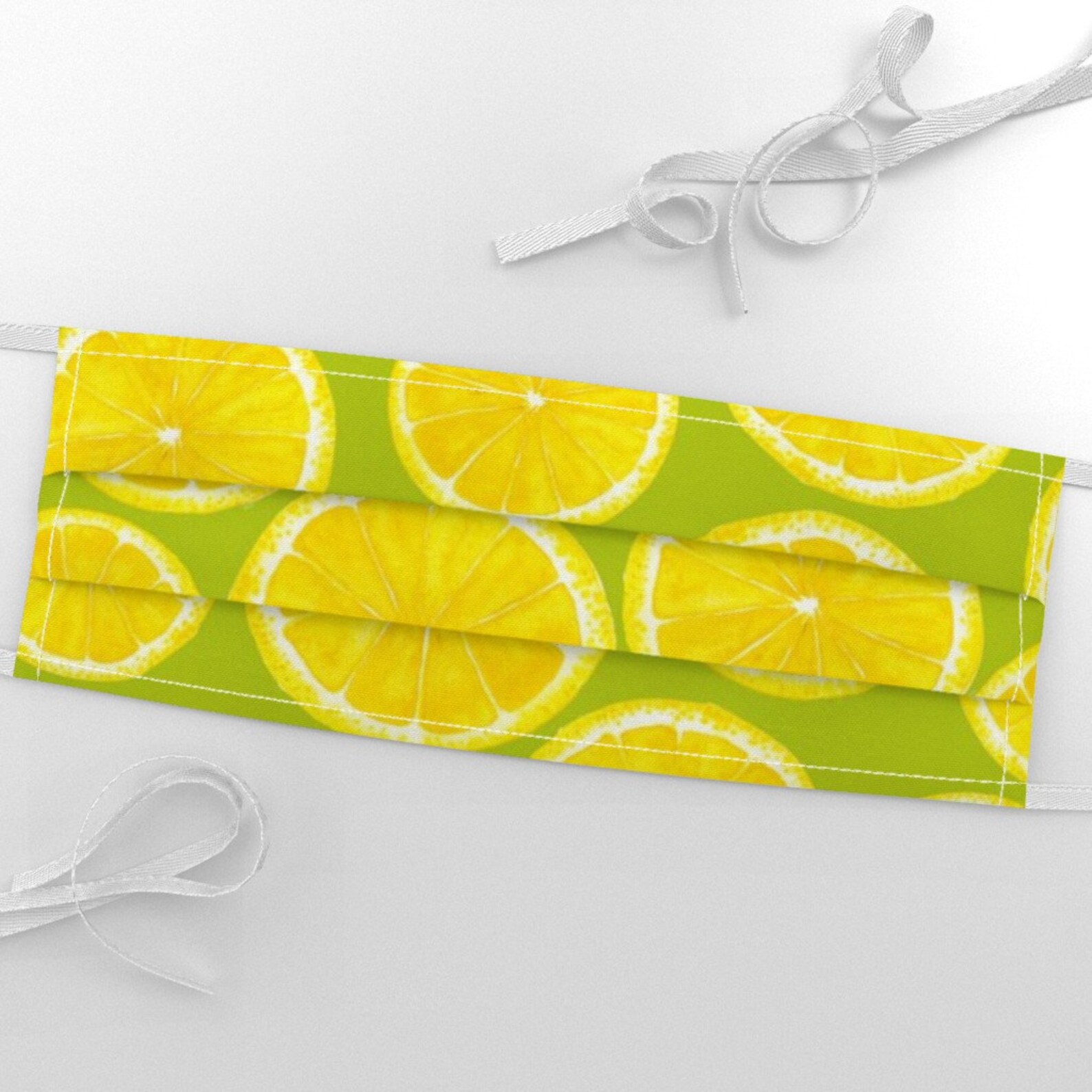 Lemon Slice Fabric Lemon Slices by Svetlana Prikhnenko | Etsy
