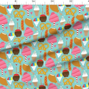 State Fair Fabric Fun Fair Food by Designs by Lisa K - Etsy