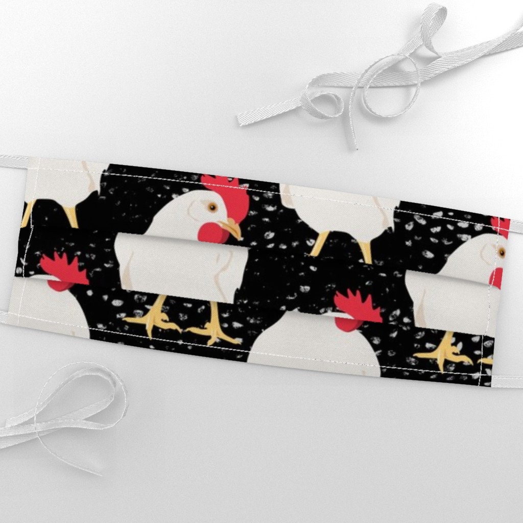 Rooster Fabric Chicken Scratch By Mariafaithgarcia Rooster | Etsy