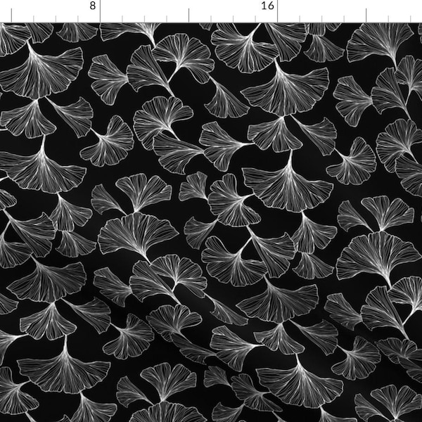 Ginkgo Fabric - Etsy