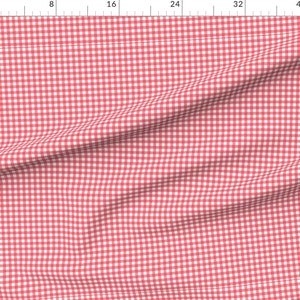 Red Gingham Fabric Gingham Red by Sylviaoh Red and White Gingham Home ...