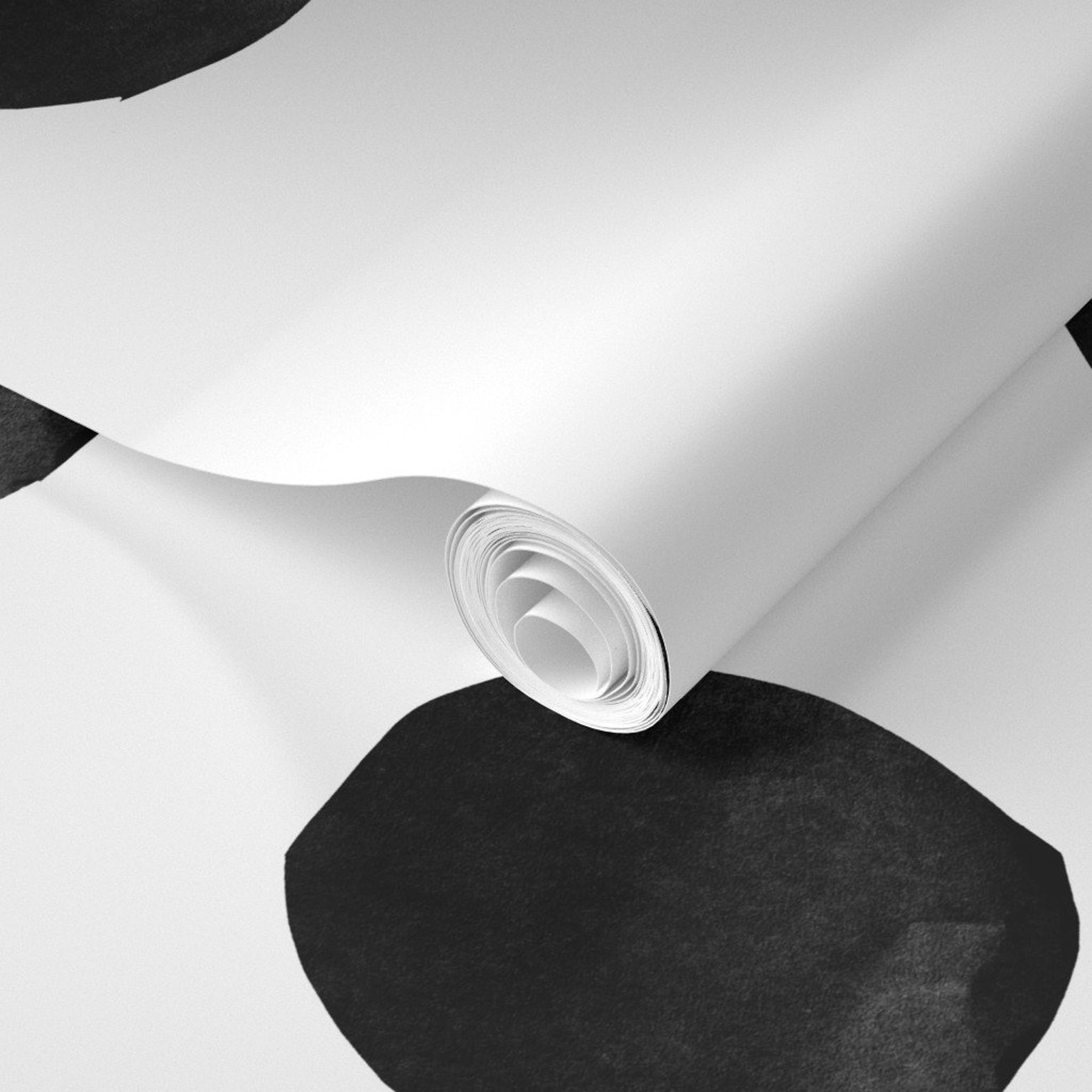 Large Dot Wallpaper Large Cut Paper Dots by Patrice N - Etsy