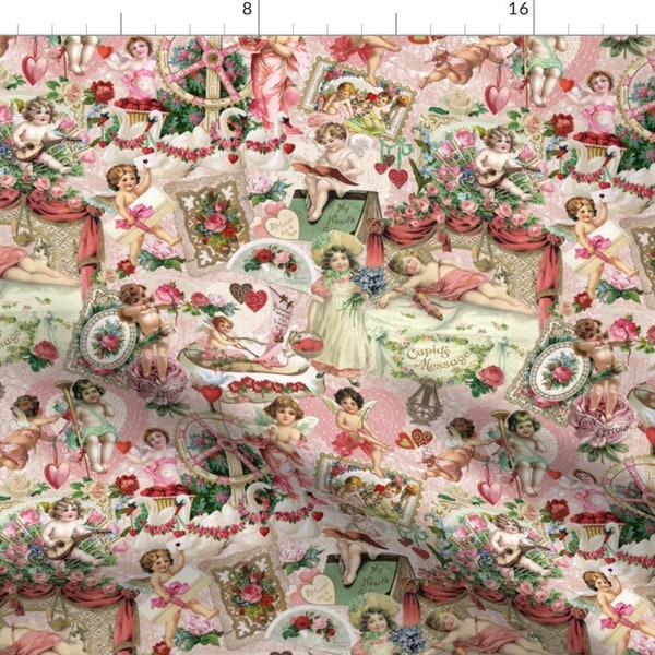 Cherub Fabric - Etsy