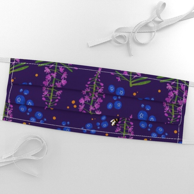Purple Fireweed Fabric Alaska Wild Flower Large by | Etsy