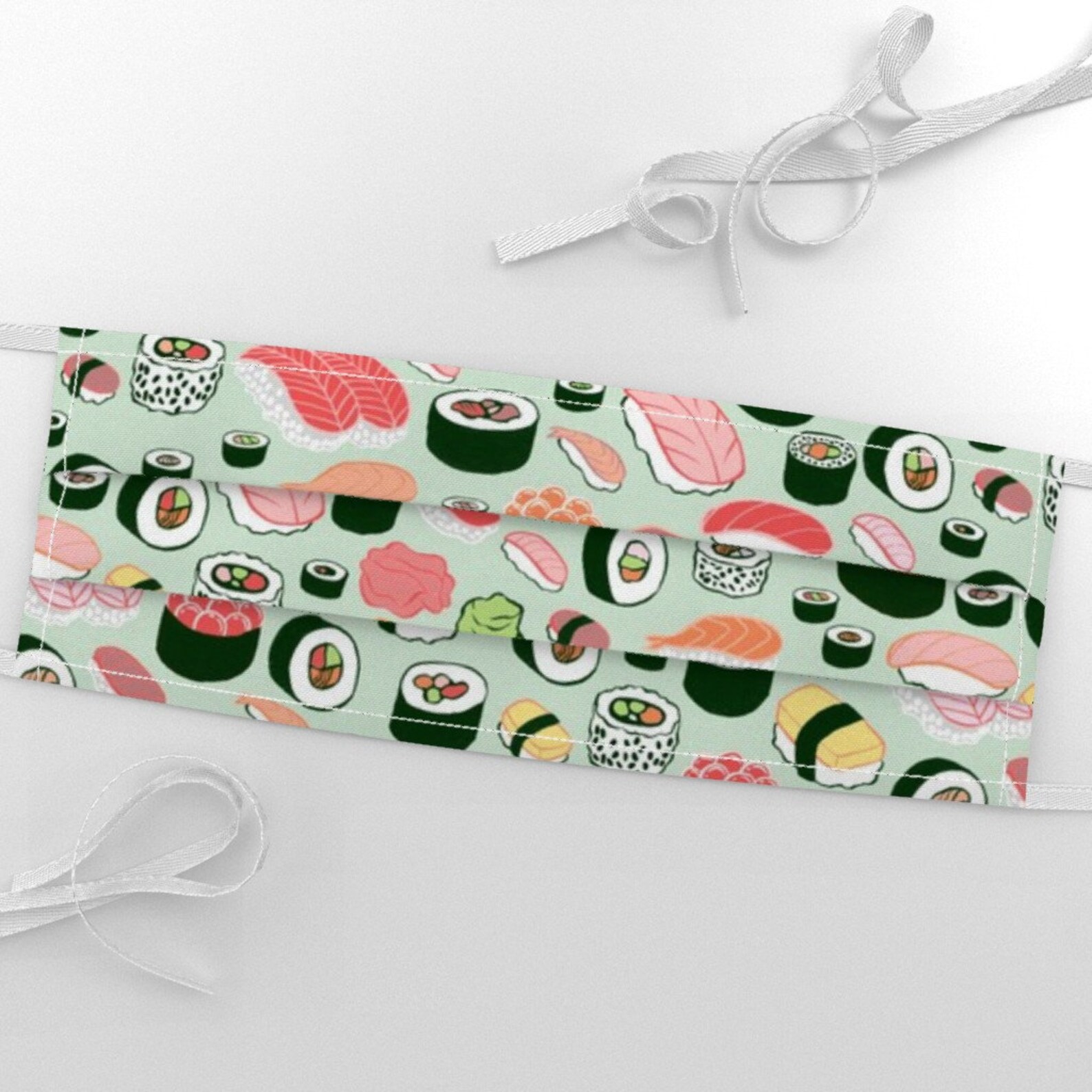 Sushi Fabric Sushi by Kristinnohe Japanese Food Japan - Etsy