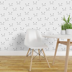 Cats Wallpaper - Cats by Kimsa - Cats Sleepy Eyes Nursery Black Cream ...
