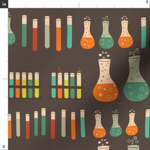 Science Lab Fabric - Chemistry Lab Vials by Kociara - Test Tube ...