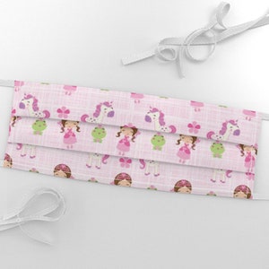 Pink Princess Fabric Princess Unicorn Frog By | Etsy
