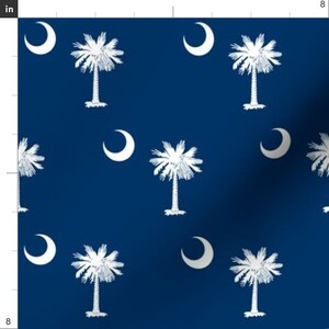 South Carolina Fabric South Carolina Flag With 2 Trees by Flagfabric ...