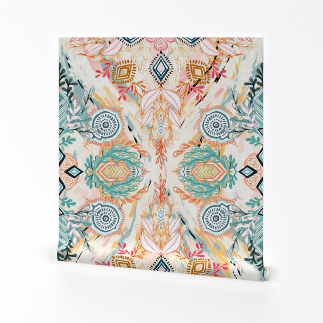 Tile Wallpaper Wonderland in Spring Small Print by Micklyn Painted ...