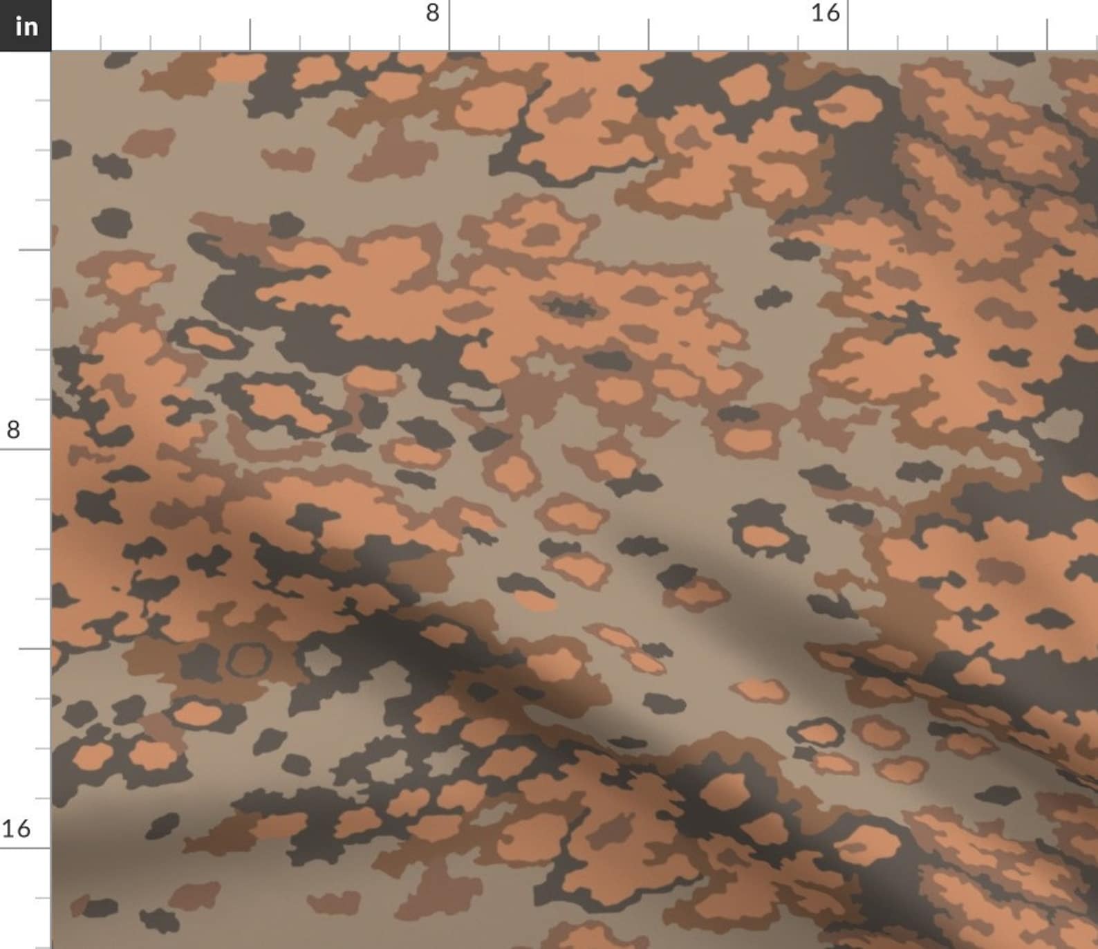 Desert Camo Fabric German Fall by Ricraynor Desert Gray - Etsy