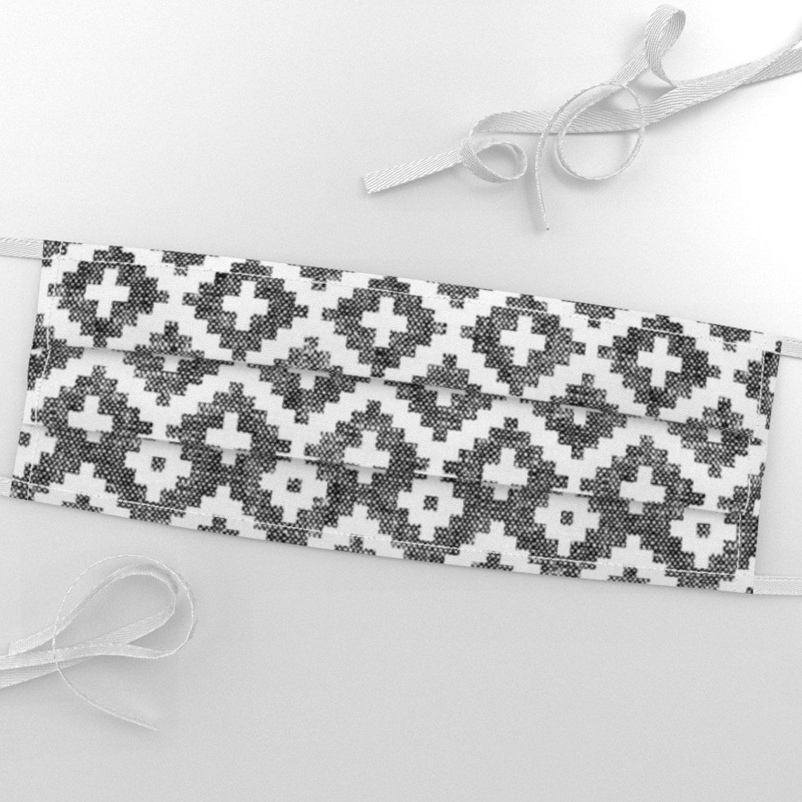 Aztec Fabric Woven Aztec Black By Littlearrowdesign | Etsy