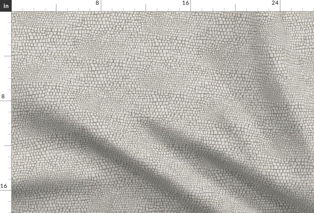 Reptile Scales Fabric - Scales Clay by Jillbyers - Abstract Reptile ...