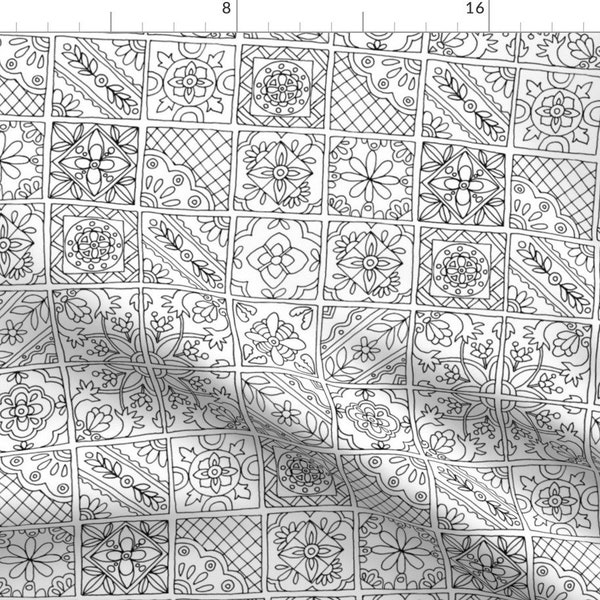 Talavera Coloring Page - Etsy