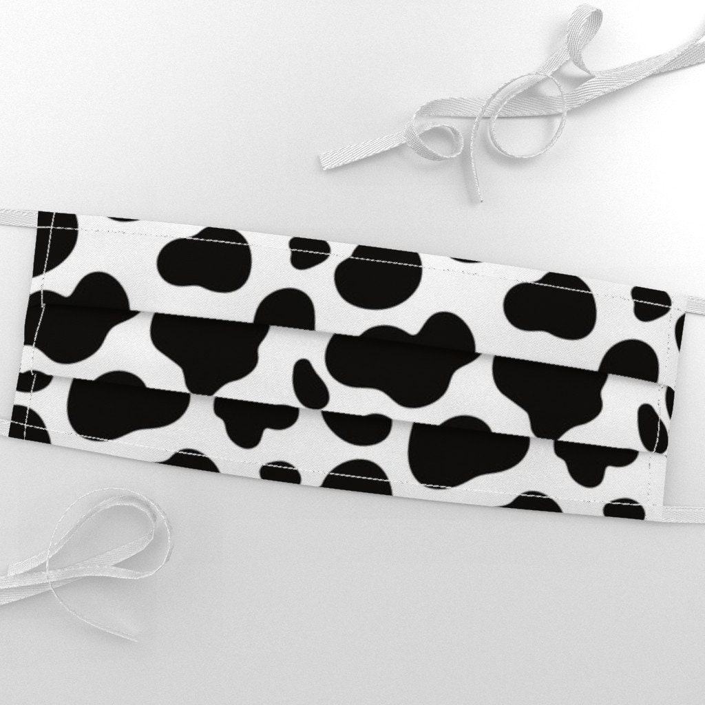 Cow Print Fabric Cow Pattern by Kostolom3000 Cow Animal | Etsy