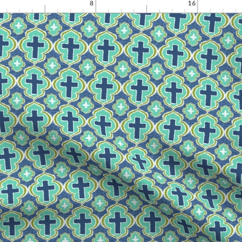 Cross Fabric Christian Cross by Rickrackscissorsstudio - Etsy
