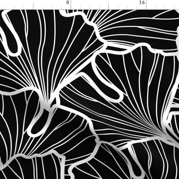 Ginkgo Fabric - Etsy