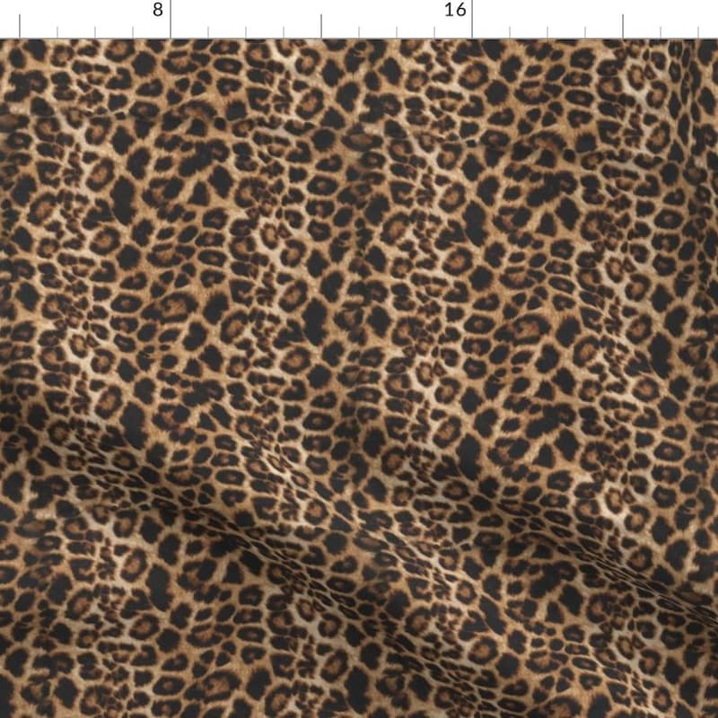 Cheetah Print Fabric - Etsy