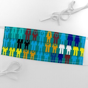 Binary Code Writing Human Fabric One World Tealback By | Etsy