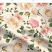 Peach Diamond Pattern Fabric - Boho Diamond-vintage Peach by Crystal ...