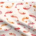 Cute Shrimp Apparel Fabric - Shrimps on Cream by Heleenvanbuul - Boho ...