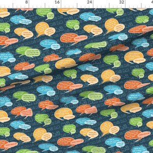 Silly Jokes Fabric Heard Any Good Jokes Lately by Wildnotions Whimsical ...