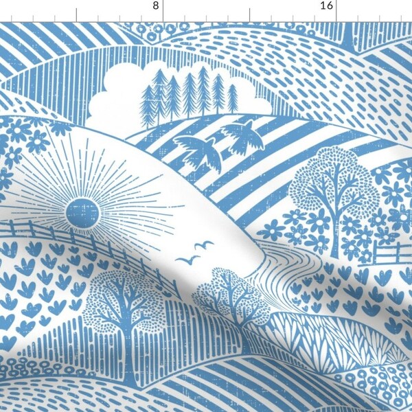 Landscape Fabric - Etsy