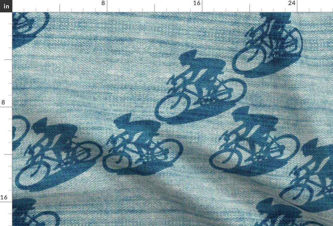 Cycling Fabric - Speed on Two Wheels by Chicca Besso- Bicycle Racing ...
