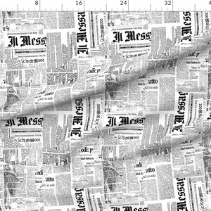 Black Fabric Grunge Newspaper by Andrea Haase Design Black White ...