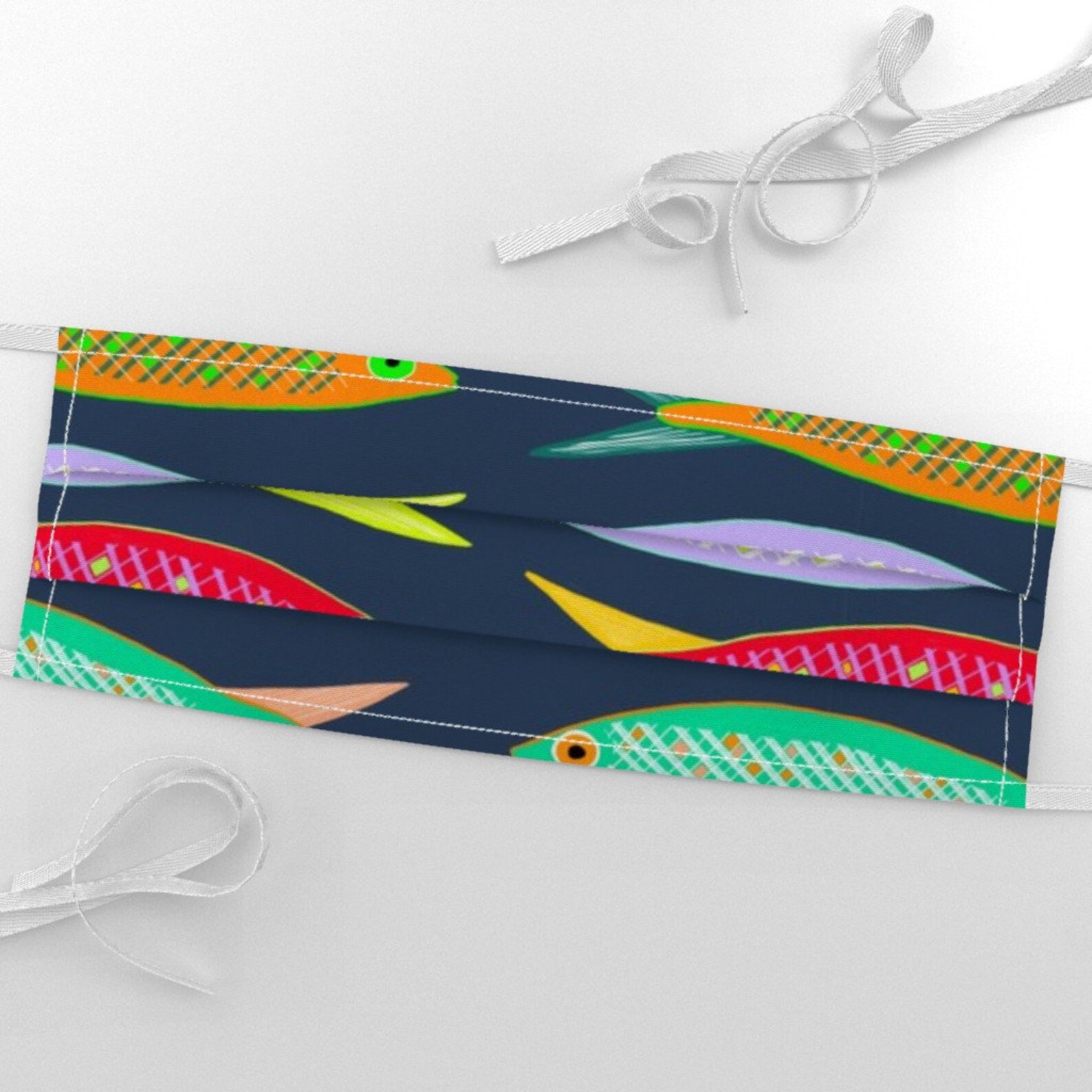 Sardine Fish Fabric Sardines by Emilyrosethomson Sardine | Etsy