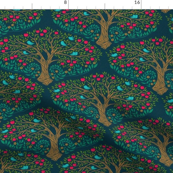 Red Apple Tree - Etsy