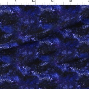 Black Purple Space Galaxy Fabric Galaxy B by Dinaramay Galaxy Cotton ...