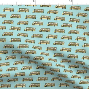 School Bus Fabric School Bus Fabric by Littlearrowdesign School Bus ...
