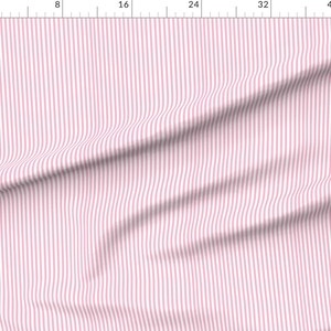 Baby Girl Pink Stripes Fabric Perfectly Pinstripe in Baby | Etsy