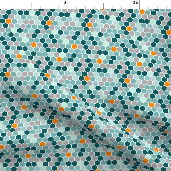 Orange Green Teal - Etsy