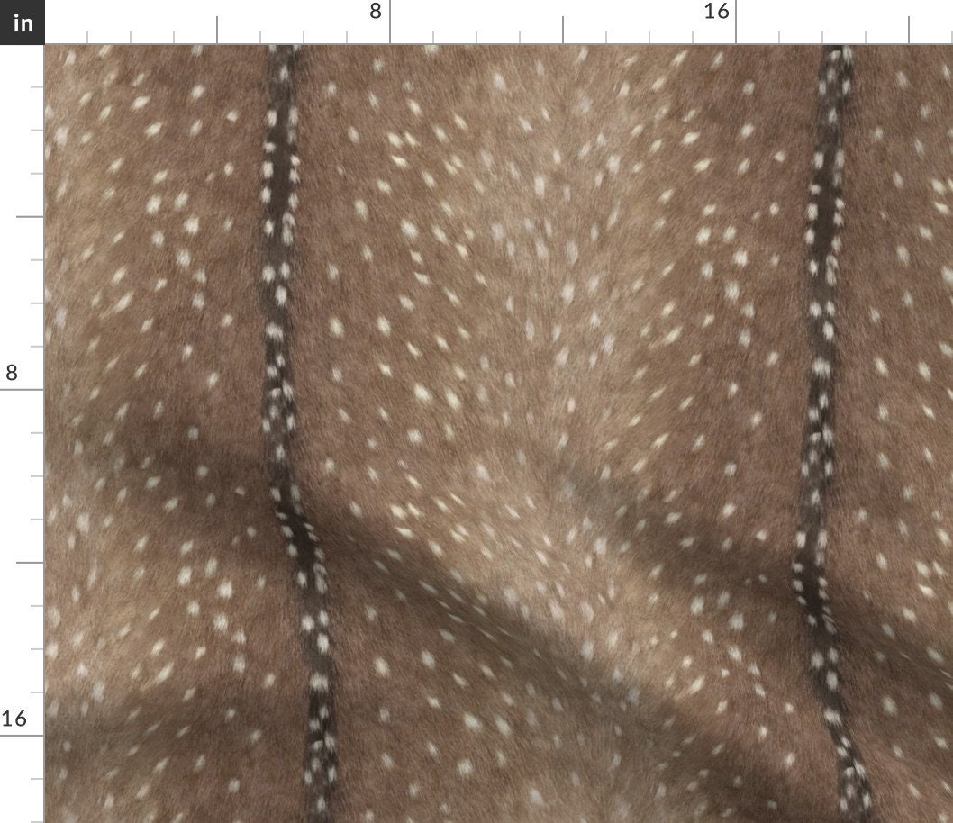 Deer Hide Fabric Deer Hide in Taupe by Willowlanetextiles - Etsy