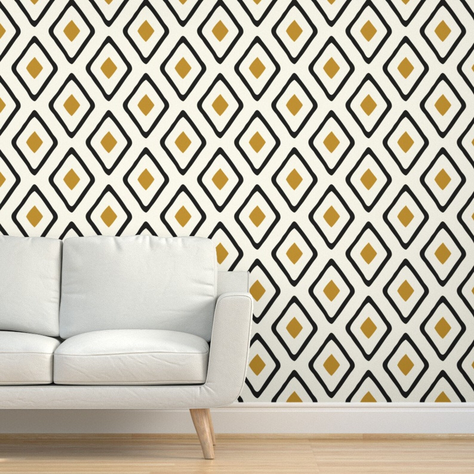 Diamond Wallpaper Diamond in Diamond jumbo by - Etsy
