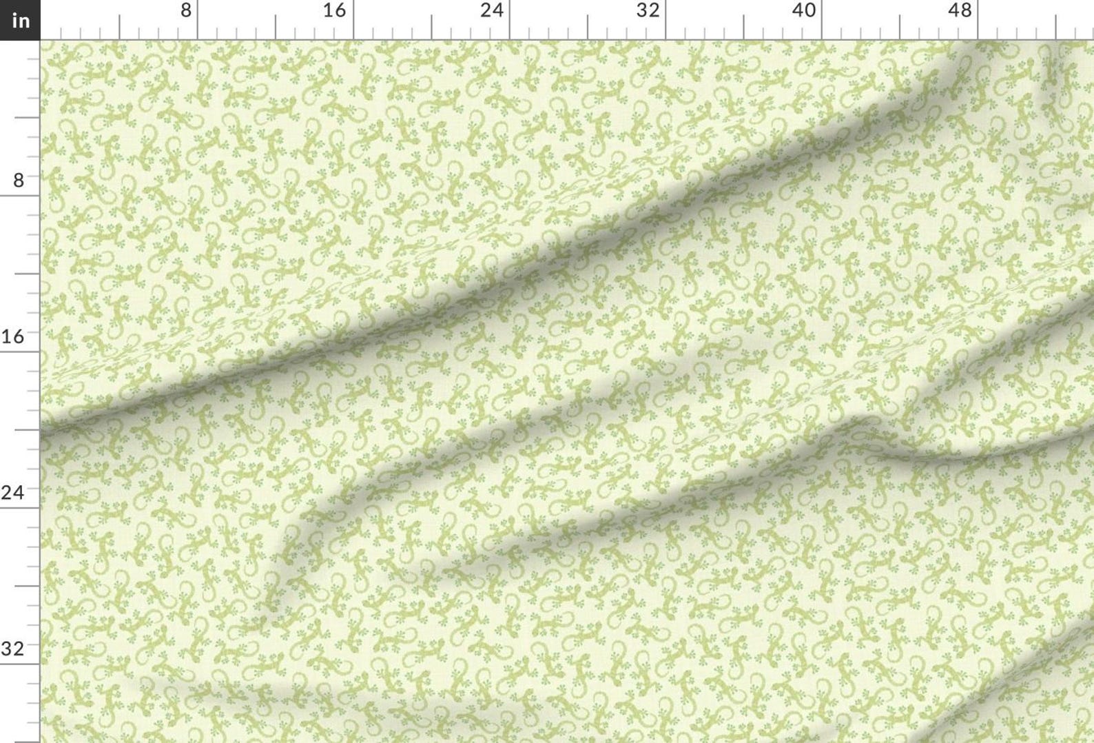 Dotted Lizards Fabric - Ditsy Dotsy Lizards by Melhales - Dotted Lizard ...