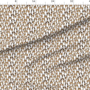 Bunch of Beagle Fabric 101 Beagles by Analinea Beagle Pet - Etsy