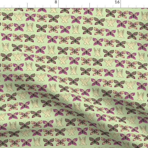 Butterfly Fabric - Etsy