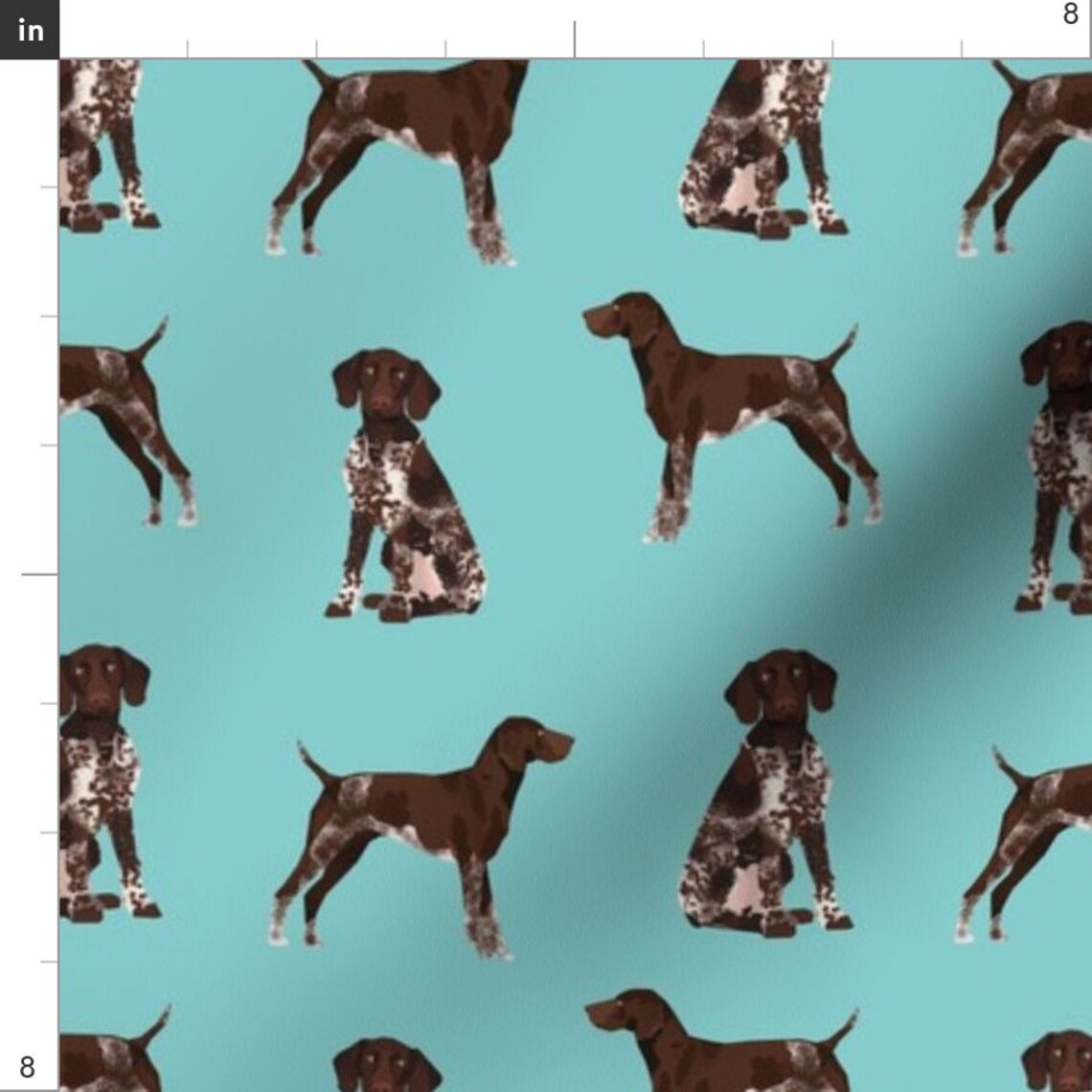 German Shorthaired Fabric German Shorthaired Pointer Fabric - Etsy